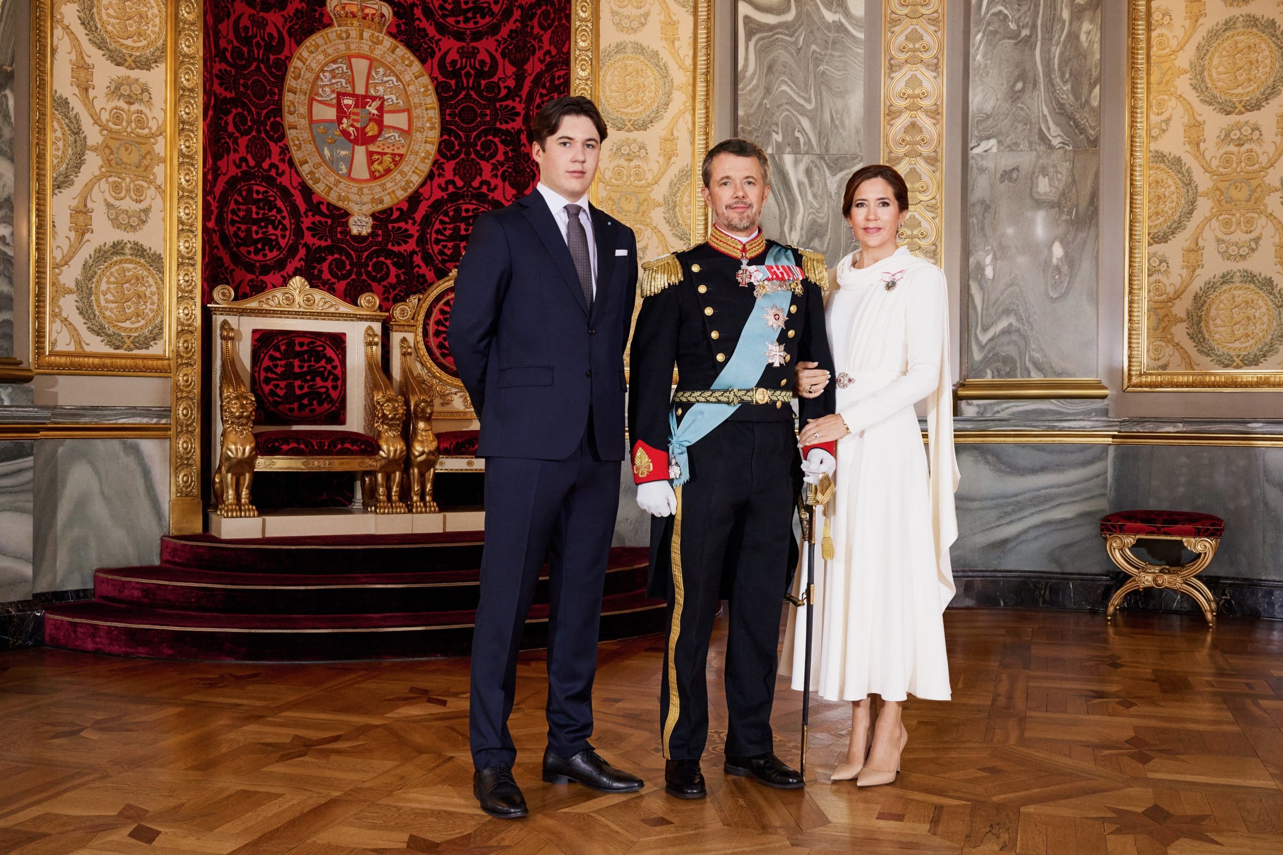 First official portraits of King Frederik's family - The Royal News ...
