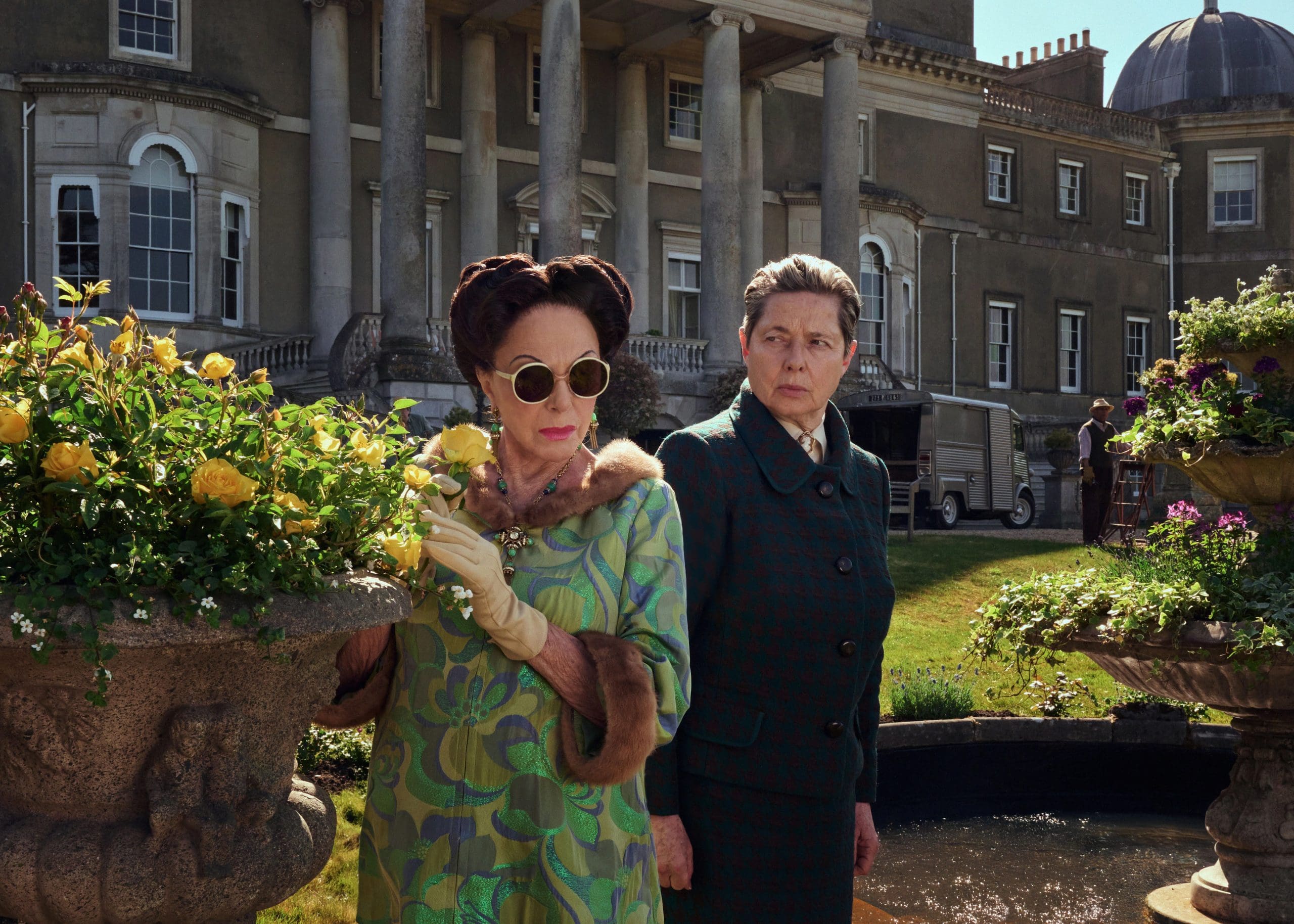 A first look at Joan Collins as The Duchess of Windor in The Bitter End ...