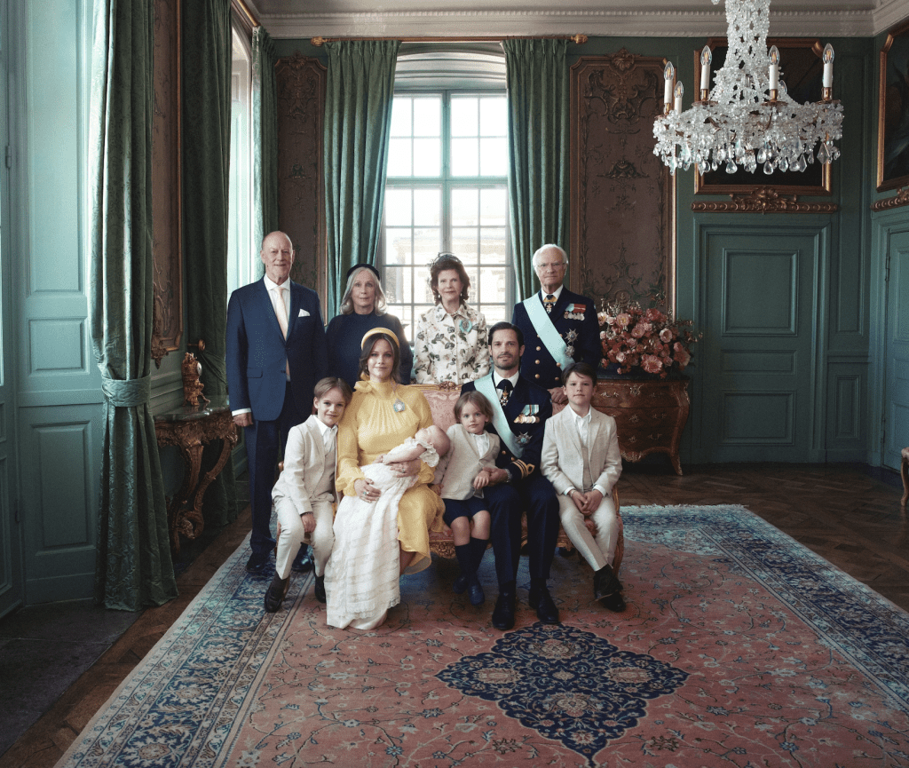 Princess Ines's christening photos released - The Royal News Organisation